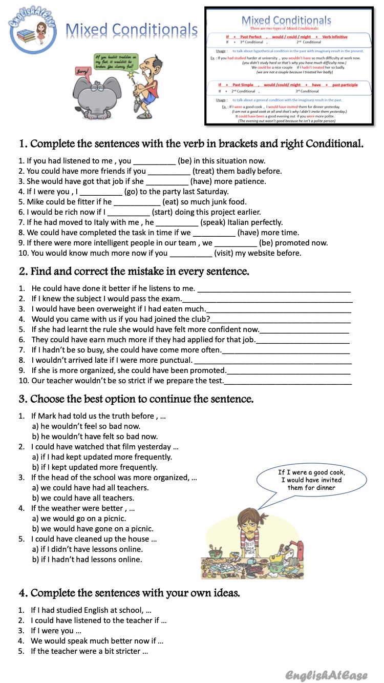 Mixed Conditionals - Learn English Collection